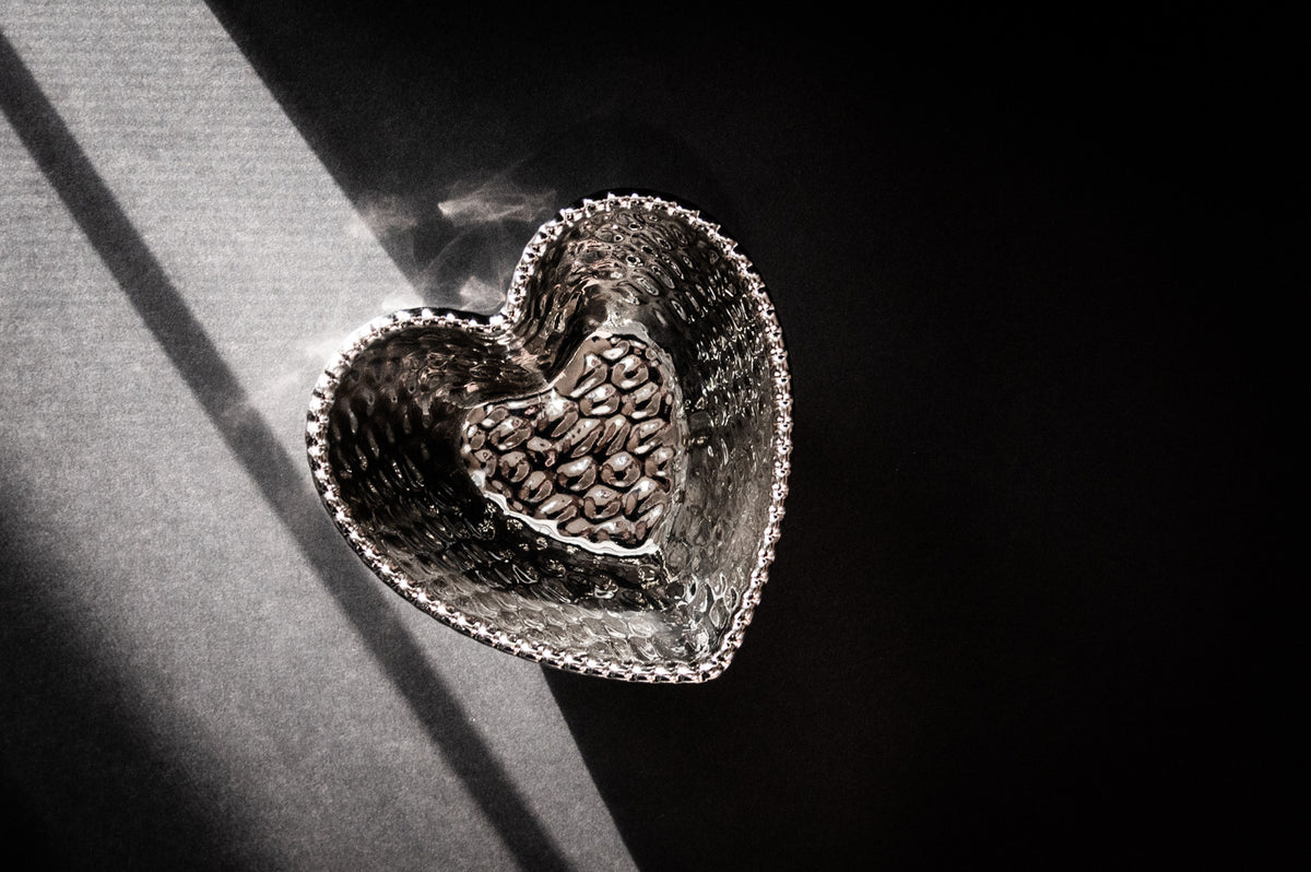 Metallic Heart Bowls – Ciao Bel Fiore Handcrafted Candles